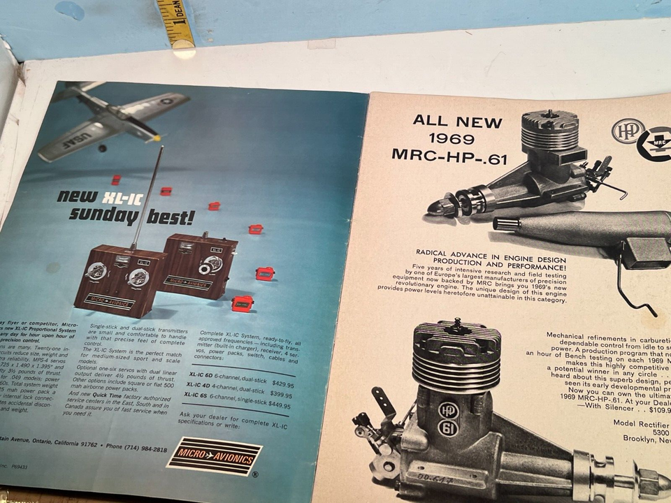 1969 JUNE RADIO CONTROLLED MODELER Hobby Magazine VG | eBay