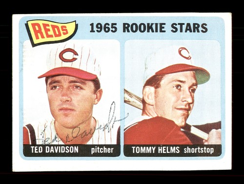 Ted Davidson Autographed Signed Auto 1965 Topps Rookie Card #243 Reds ...