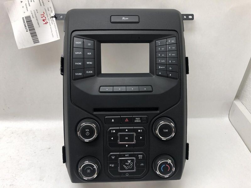 2013-2014 Ford F150 4.2" Screen Audio Radio Climate Control Panel XLT ...