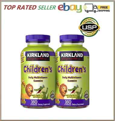 Kirkland Signature Children's Complete Multivitamin, 320 Gummies | eBay