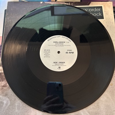 NEW ORDER Shellshock 12" Vinyl Single 1986 Promo VG+ | eBay