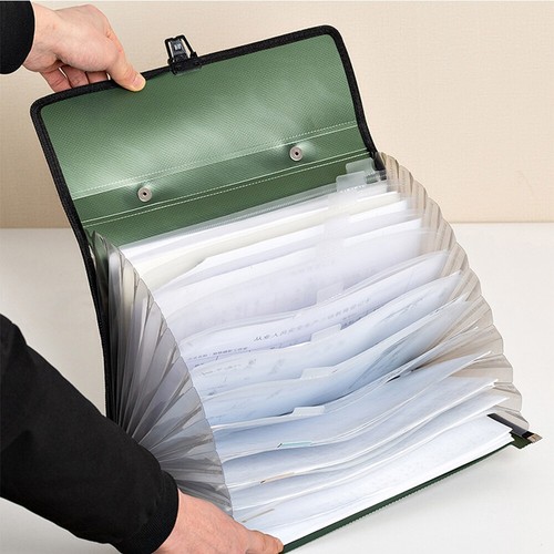 Folding File Folder Organizer Extended with According for A4 size ...