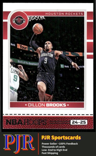 Dillon Brooks 2024-25 Hoops #227 Houston Rockets | eBay