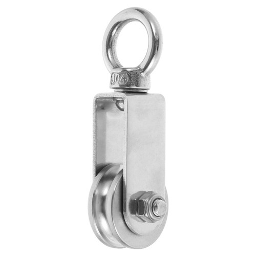 U-shaped Lifting Ring Pulley Stainless Steel Strength Training ...