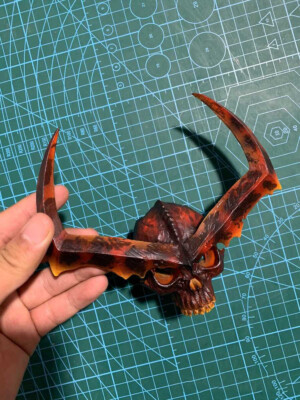 HotToys HT MMS472 1/6 Scale Thor: Ragnarok Loki 3.0 Sirte's Skull Model ...