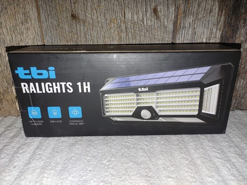 TBI Security Solar Lights Outdoor 216 LED 2200lm 6500k for sale online ...
