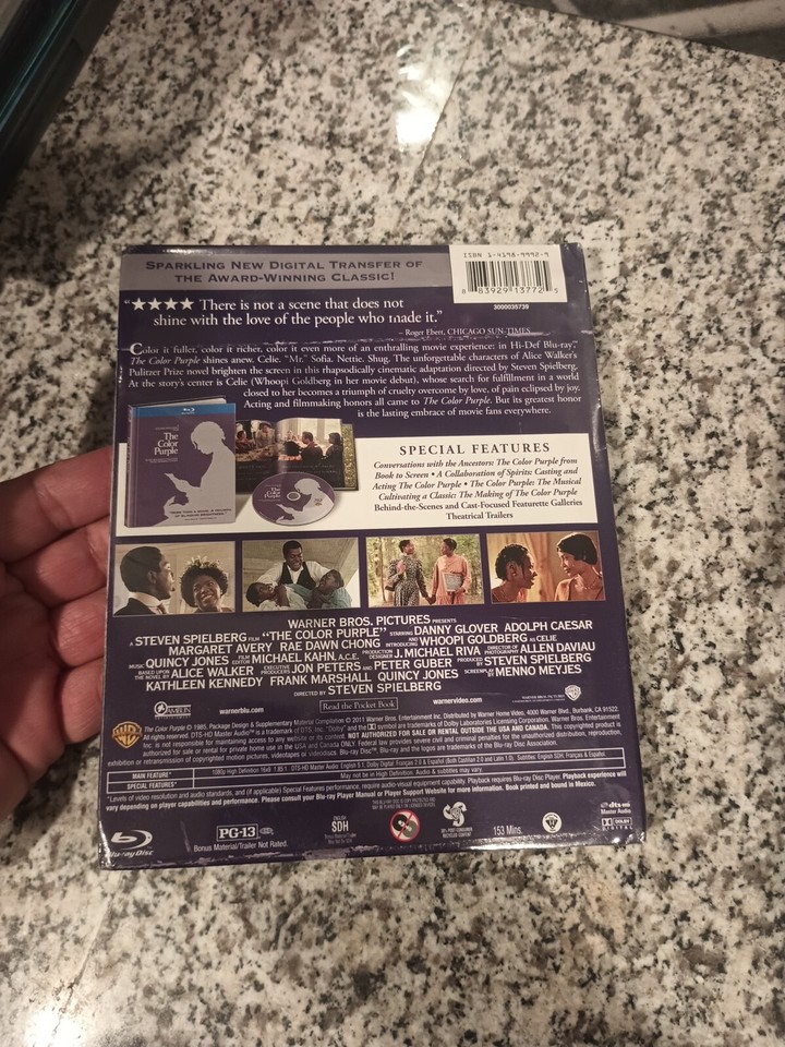 The Color Purple (Blu-ray, 1985) 883929137725| eBay