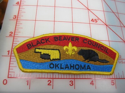 Black Beaver Council CSP collectible patch (g33) | eBay
