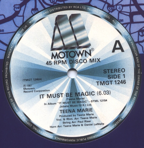 Teena Marie - It Must Be Magic (12", Single) (Very Good Plus (VG+)) | eBay