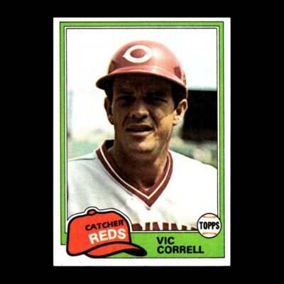 Vic Correll 1981 Topps Cincinnati Reds #628 Nice! | eBay
