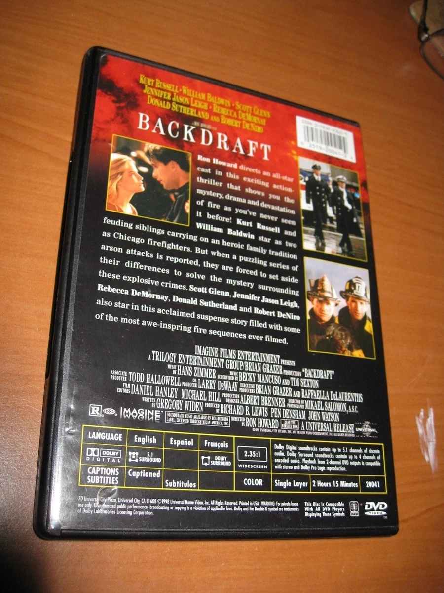 Donald Sutherland Backdraft Clips