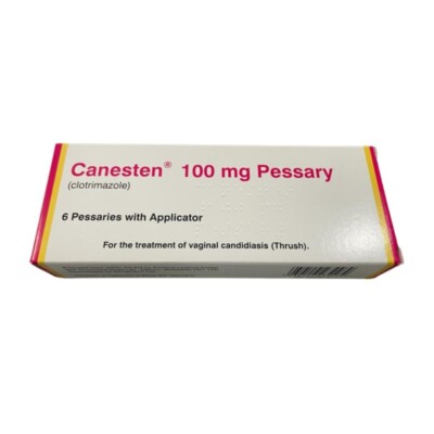 Canesten 100mg x 6 Pessaries / With Applicator - A Treatment For ...