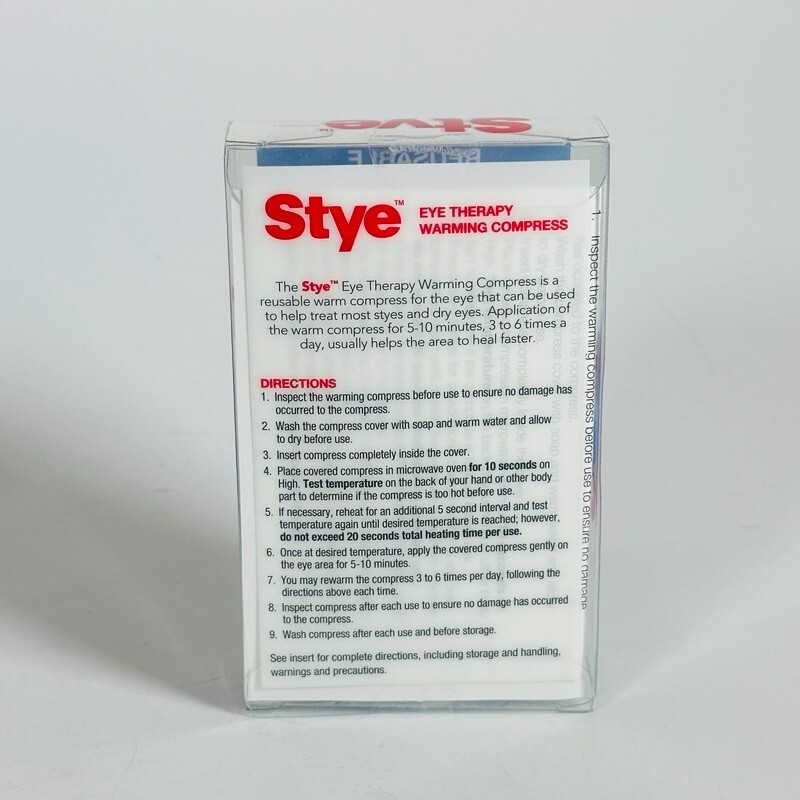Stye Sterile Lubricant Eye Ointment and Warming Compress Bundle 12/2026 ...