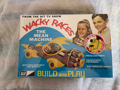 1:25 Wacky Races: Mean Machine Figures Snap MPC Model Kit Dick ...
