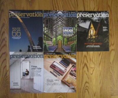 Lot 5 -Preservation Magazine, National Trust for Historic Pr-Winter ...