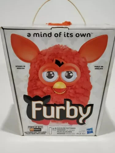 Hasbro 2012 Red Orange Phoenix Furby New In box Collectible ...