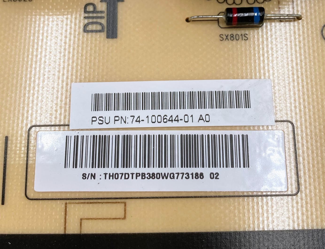 D&T DT-PB380W Power Supply Board, Part Number 74-100644-01 A0 from ...