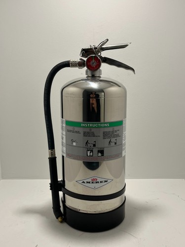 K-CLASS (6-L) AMEREX STORED PRESSURE FIRE EXTINGUISHER W/ WALL BRACKET | eBay