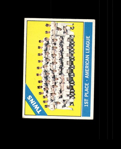 1966 Topps 526 Minnesota Twins Team SP VG-EX #D1,453889 | eBay