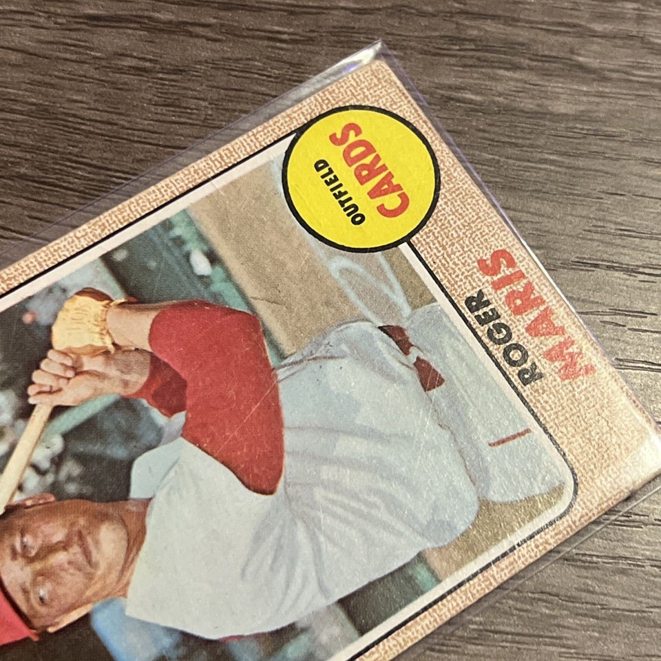 1968 Topps Roger Maris card #330 | eBay