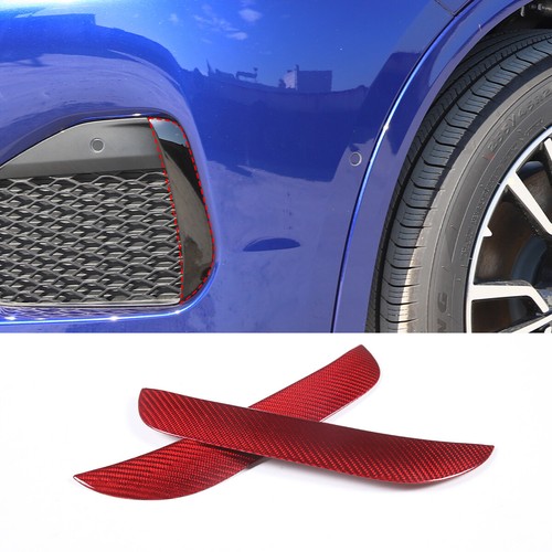 11PCS Red Carbon Fiber Car Body Trim Kit Exterior For Maserati Grecale ...