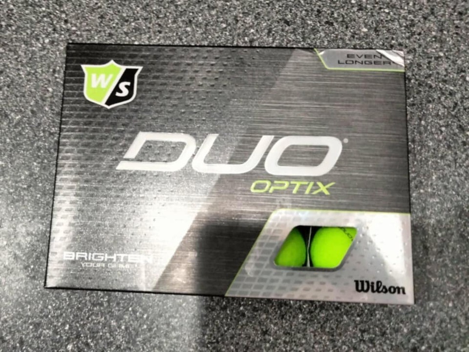 Wilson Staff Duo Optix Golf Balls MATTE GREEN (1 Dozen) | eBay