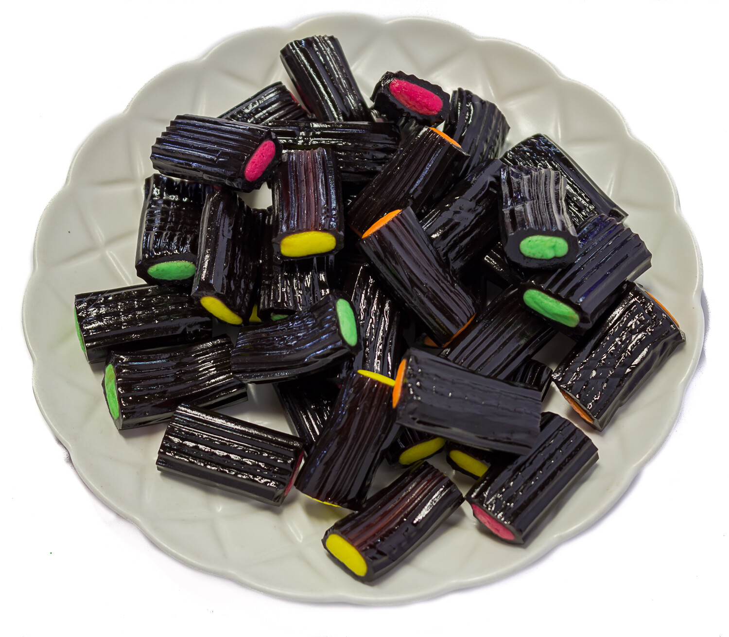 LICORICE FRUIT BITES - Licorice filled with Fruit Fondant - 900g Post ...