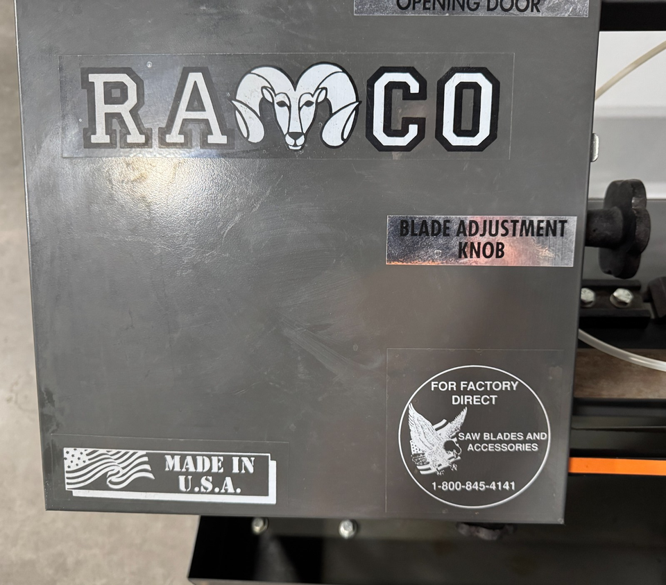 New Ramco RS-90P Metal Cutting Band Saw | eBay