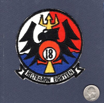 Original 1970's HT-18 VIGILANT EAGLES US NAVY Helicopter Squadron Patch ...