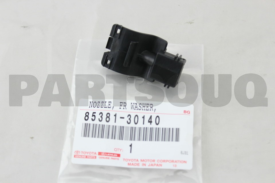 8538130140 Genuine Toyota NOZZLE SUB-ASSY, WASHER 85381-30140 | eBay