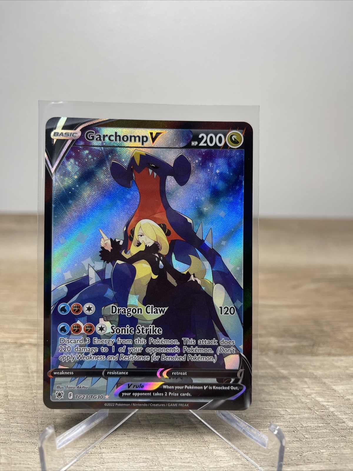 Pokémon TCG Garchomp V - Astral Radiance TG23/TG30 Trainer Gallery Full ...