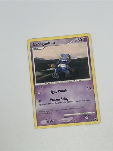 Pokémon TCG Croagunk Majestic Dawn 60 Regular Common | eBay