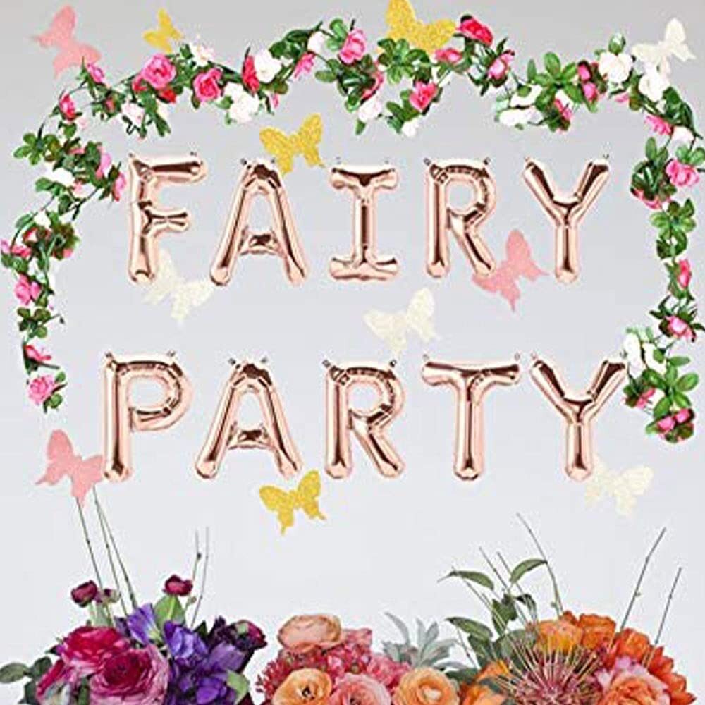 3 PCS Fairy Party Balloon Fairy Party Decoration Fairy Party Favors ...