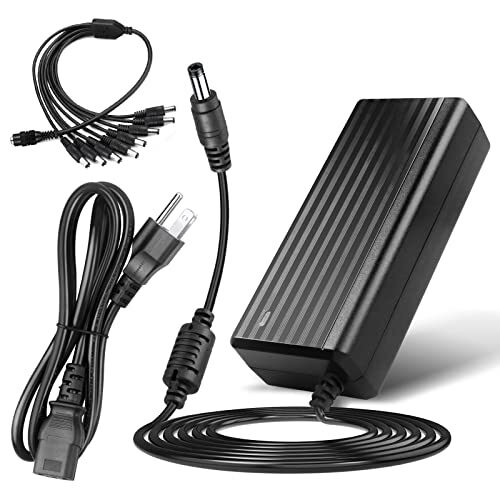 LeTaoXing 12V 5A Power Supply AC 100-240V to DC 12V5A 60W Switching ...