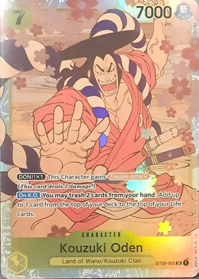 One Piece TCG - Einzelkarte - ST09-005 Kouzuki Oden SR/EN/NM | eBay.de