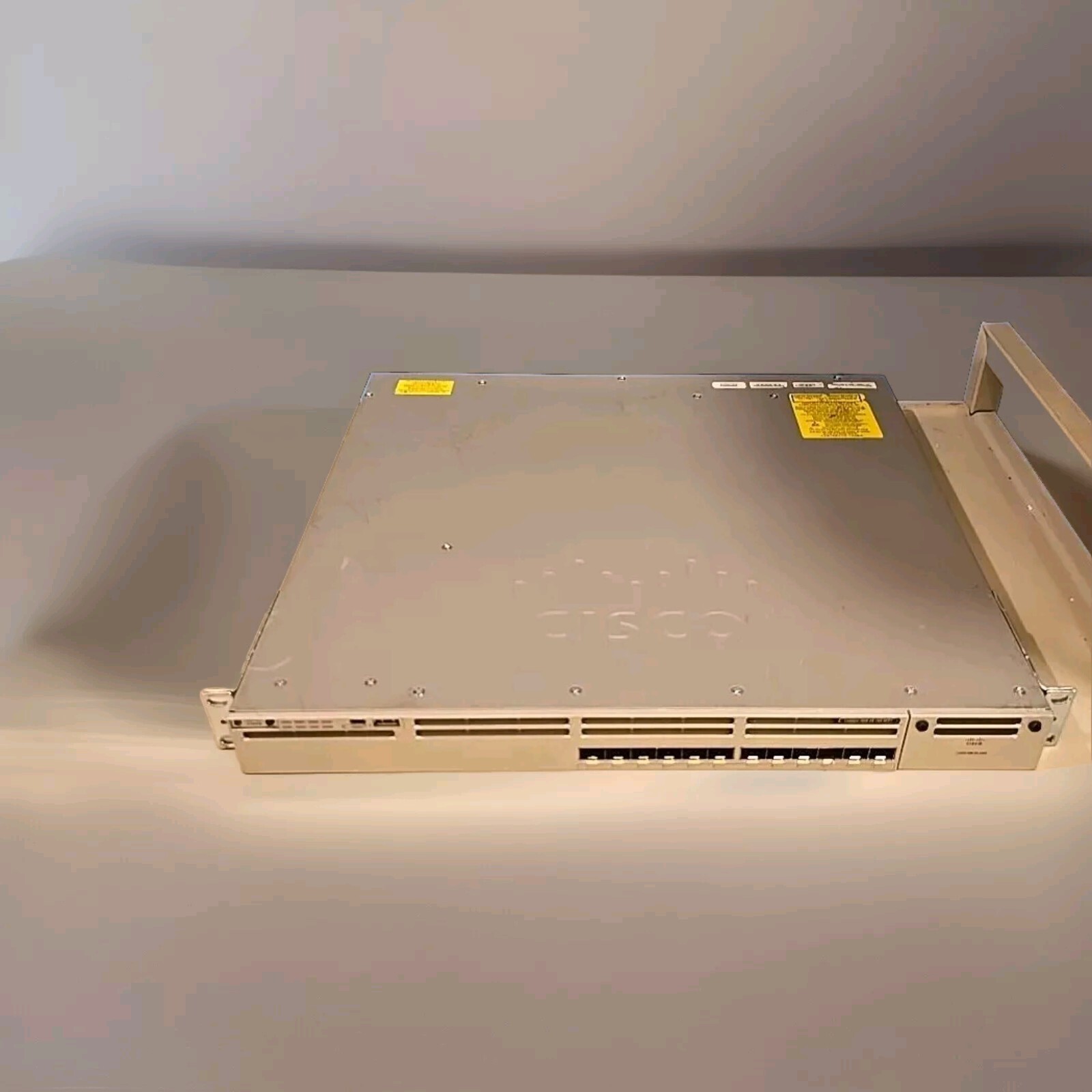 Cisco WS-C3850-12XS-S 12 Port GE SFP+ IP Base Switch - NO POWER SUPPLY ...