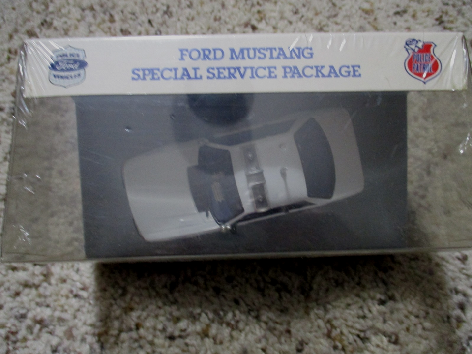 Colorado State Patrol White Rose 1991 Mustang Fox Body Sealed Diecast ...