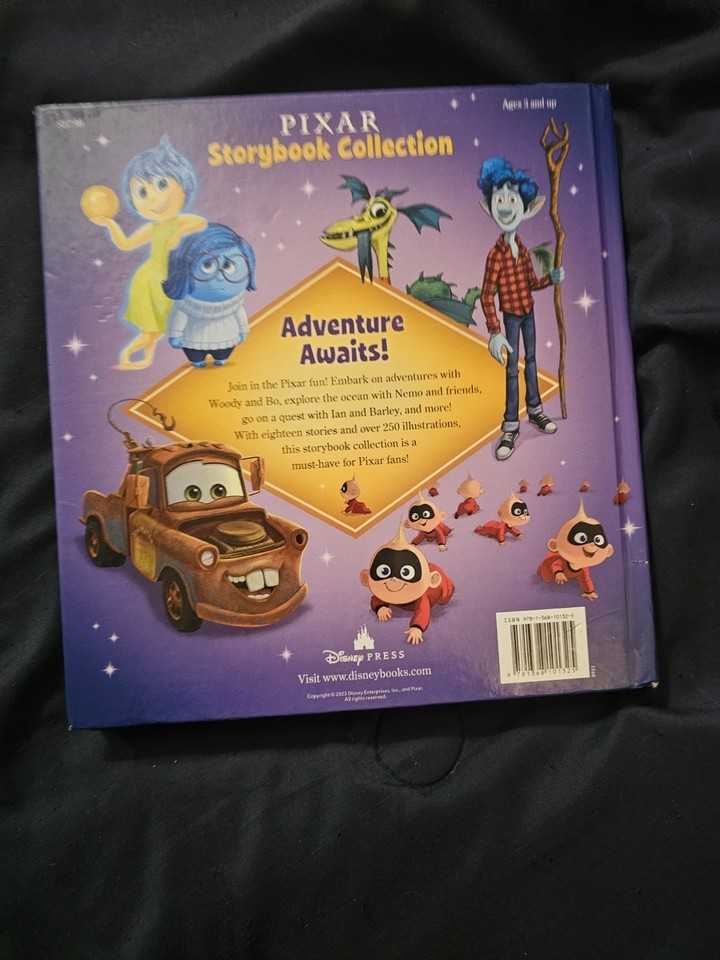 Pixar Storybook Collection - Hardcover - 18 Different Short Stories | eBay