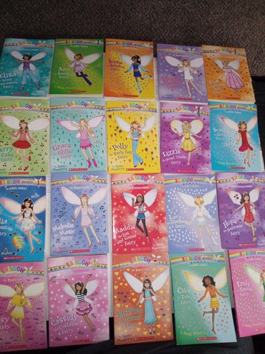 Lot Of 20 Rainbow Magic Fairies Books By Daisy Meadows Scholastic ...