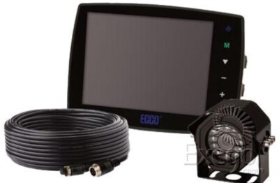 ECCO 5.6 Inch LCD Colour Touchscreen Monitor & Reverse Camera Kit 12 ...