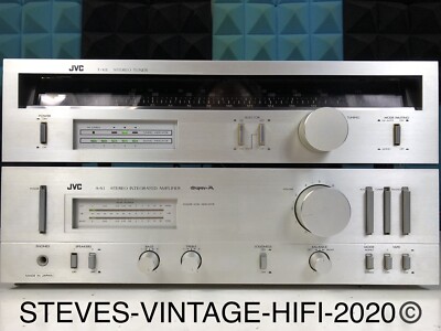 JVC A-X1 Stereo Integrated Amplifier + T-X1L AM/FM Tuner N/MINT RARE L ...