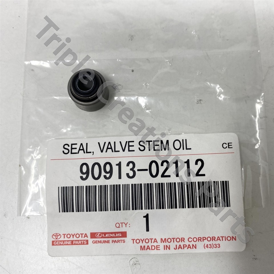 90913-02112 Genuine Toyota Lexus Seal Exhaust Stem Oil 9091302112 OEM ...