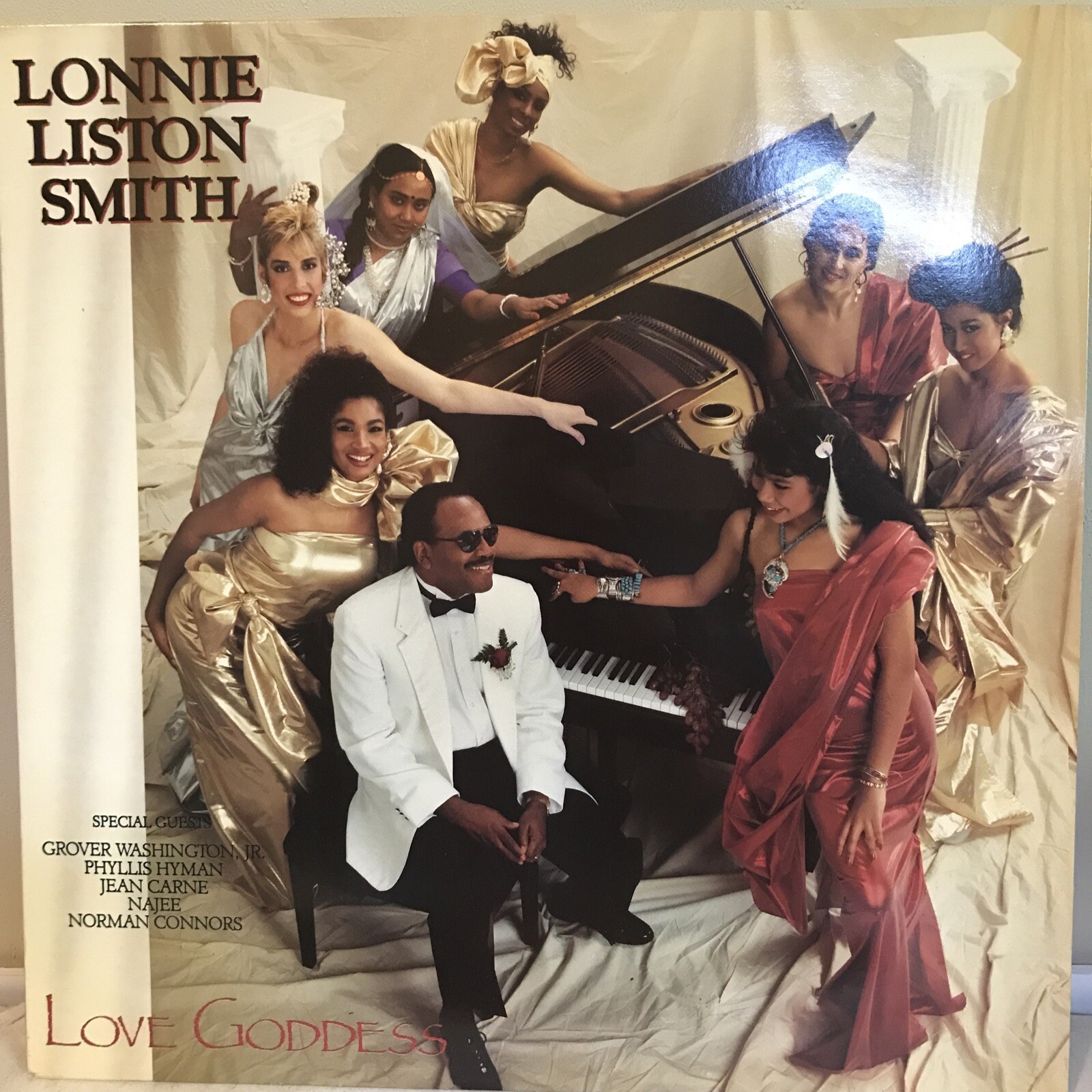 Lonnie Liston Smith Love Goddess - LP w/GROVER- NAJEE-P HYMAN J-CARNE ...