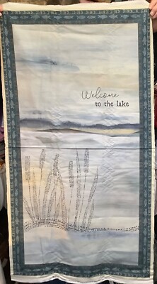 Lake Escape fabric panel by P&B | eBay