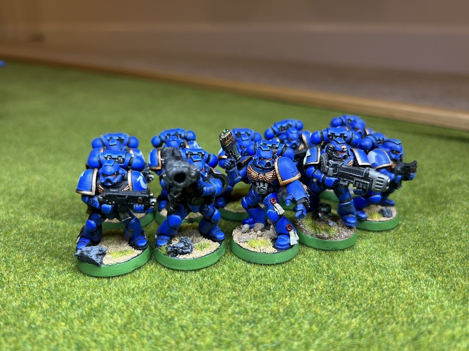 Warhammer 40k Huge Pro Painted Ultramarine Army - Must See! | eBay