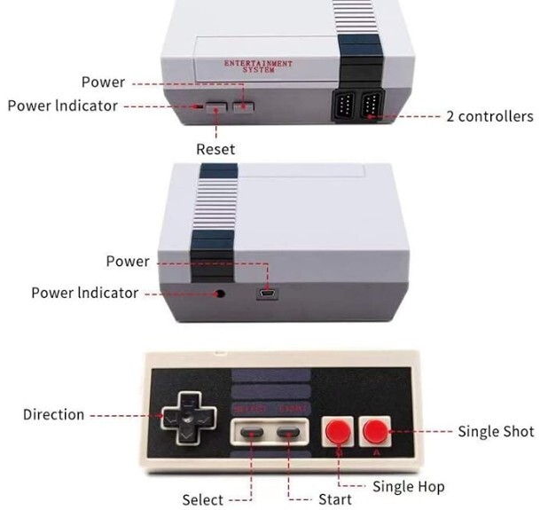 Nintendo Entertainment System Home Console - Gray for sale online | eBay