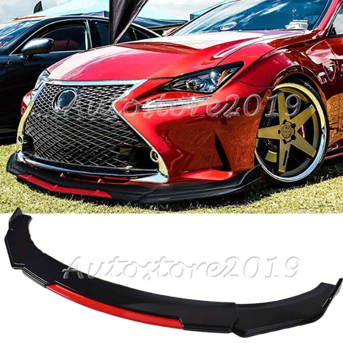 For Lexus IS250 IS300 IS350 Front Bumper Chin Lip Splitter Spoiler Kit ...