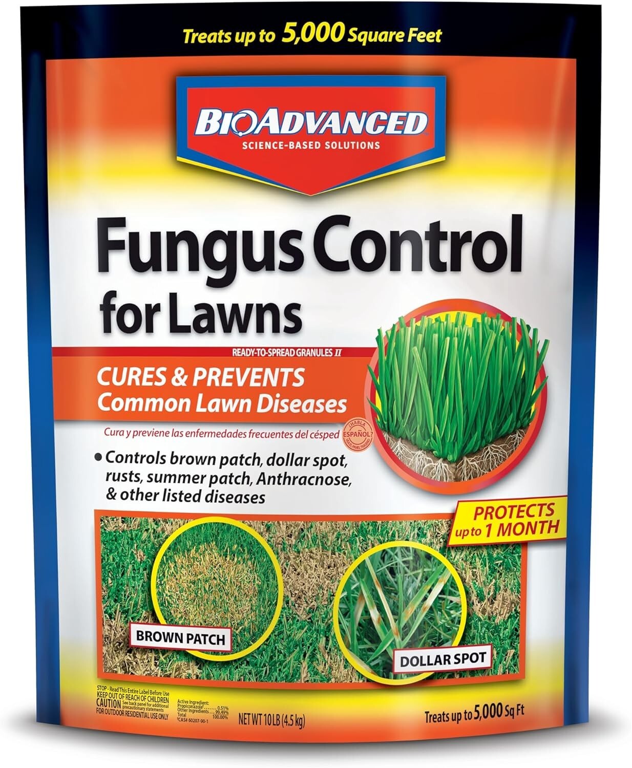 BioAdvanced Fungus Control for Lawns, Granules, 10 lb 687073012309| eBay