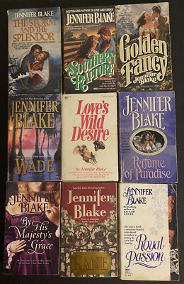 9 Jennifer Blake Books- Titles listed and books pictured | eBay