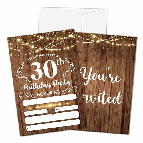 30th Birthday Invitations 1993 Birthday Party Invitations For Women Men ...